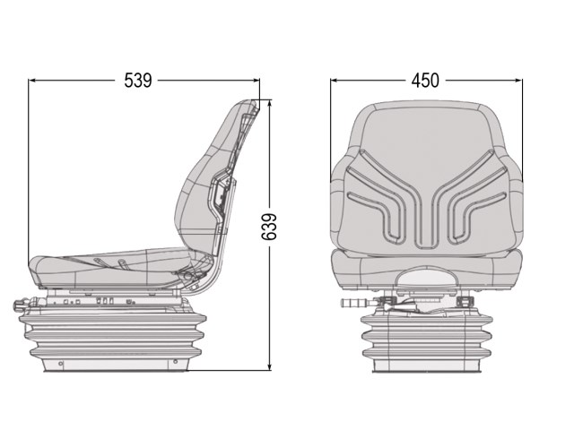Grammer Compacto Basic XM (Kunstleder) MSG283/520 1341911